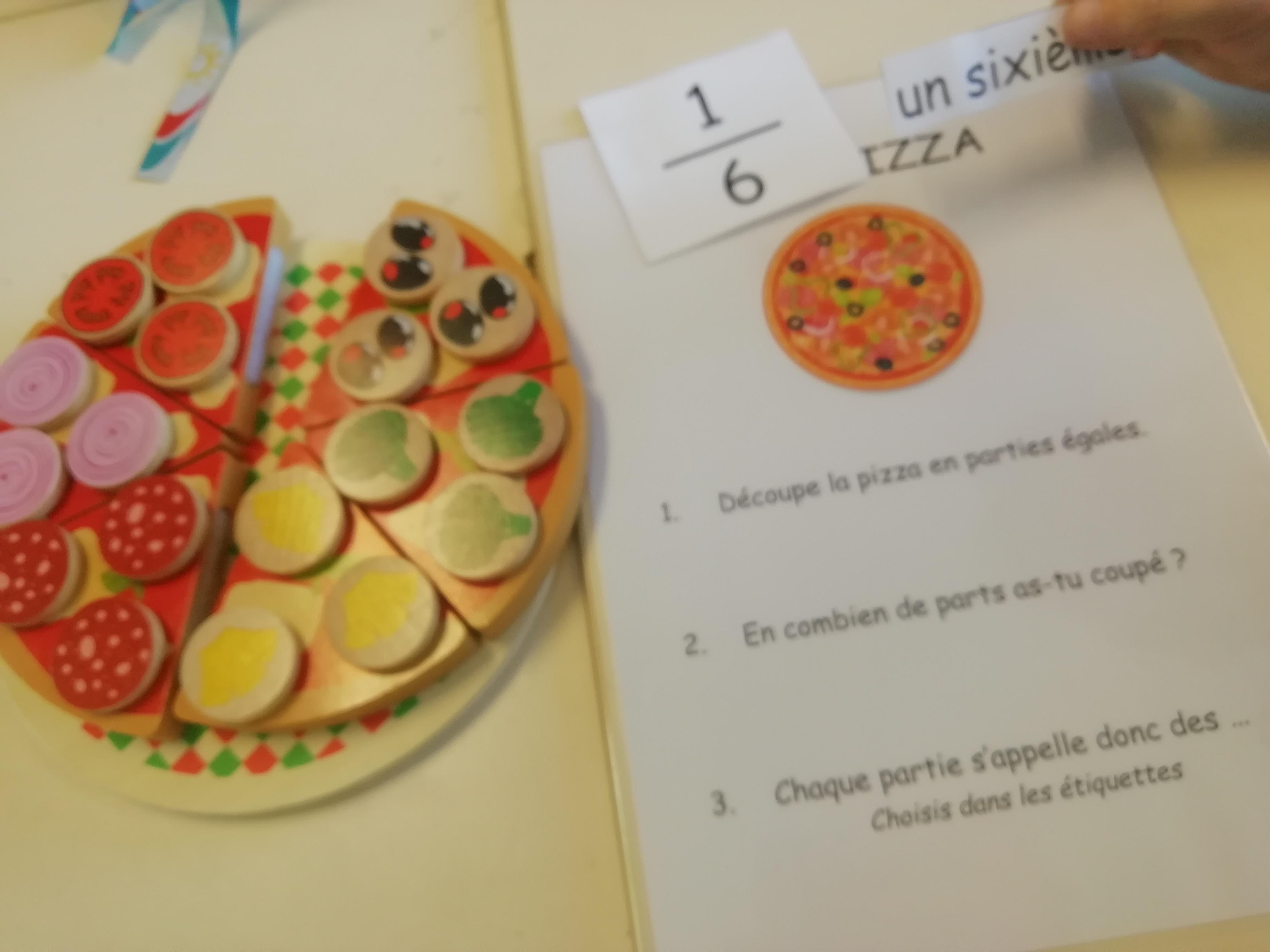 Découverte des fractions en jouant | École Maria Hilf de Gemmenich